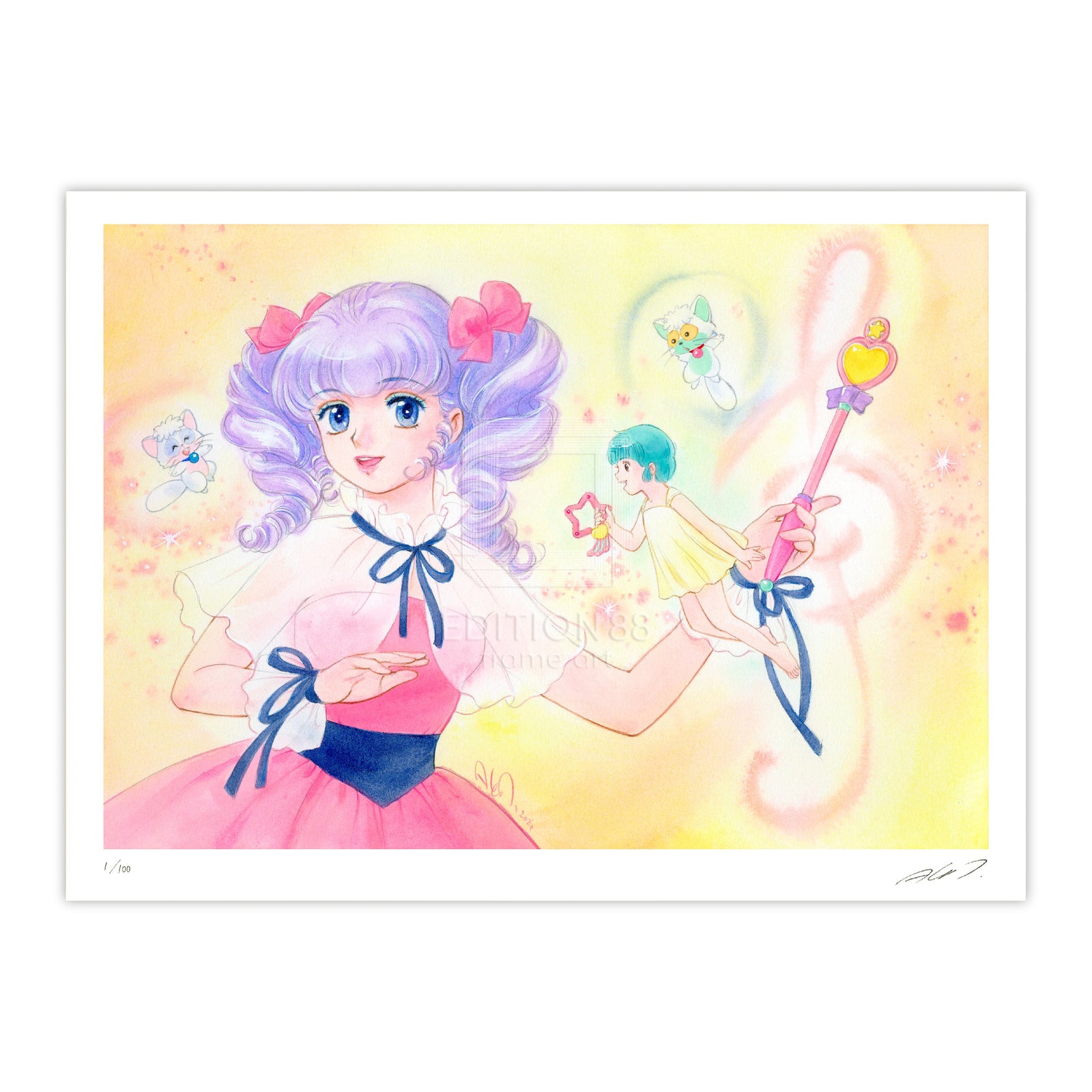 Magical Angel Creamy Mami Art Prints | Edition88